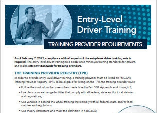 ELDT Trainer Certification
