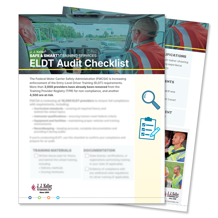 ELDT Audit Checklist